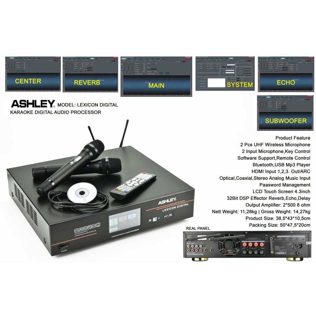 Jual Amplifier Digital "ASHLEY" LEXICON | Shopee Indonesia