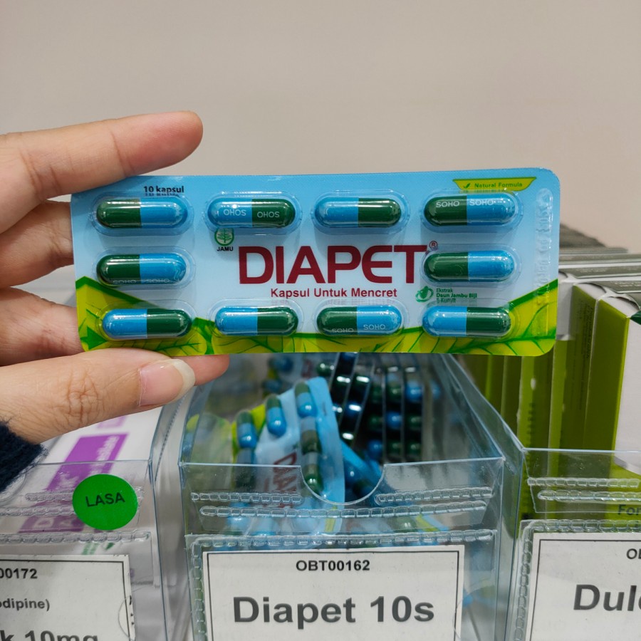 Jual Diapet Strip Isi 10 Tablet Obat Original | Shopee Indonesia