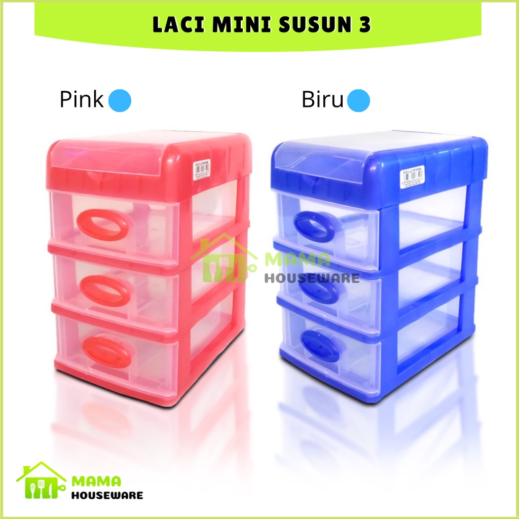 Jual Laci Susun Mini Plastik Felicia / Mini Drawer Kecil / Rak Tempat ...