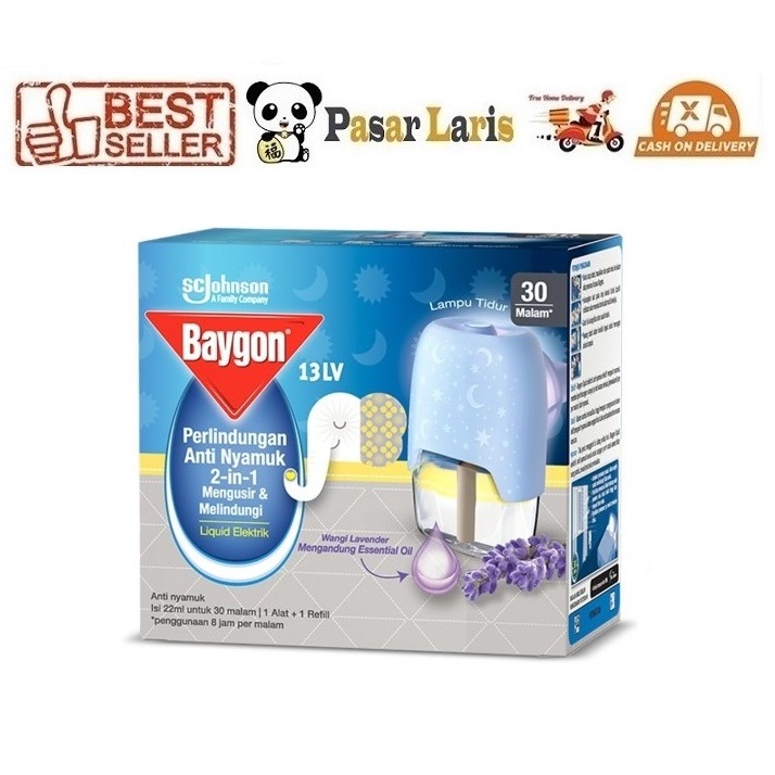 Jual BAYGON LIQUID ELEKTRIK LAVENDER ALAT + REFILL 22ML / STARTER PACK | Shopee Indonesia