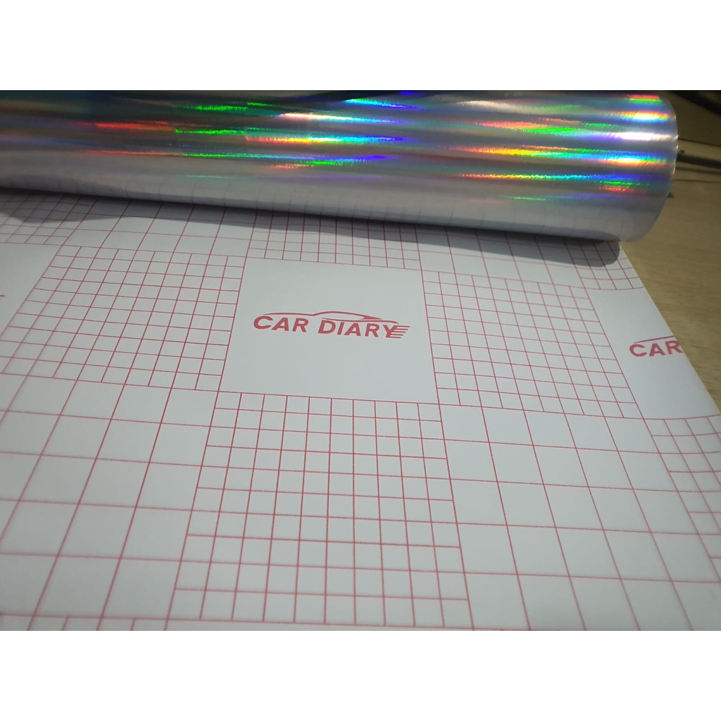 Jual Sticker Laser Chrome Car Diary 45cm (mtr) | Shopee Indonesia