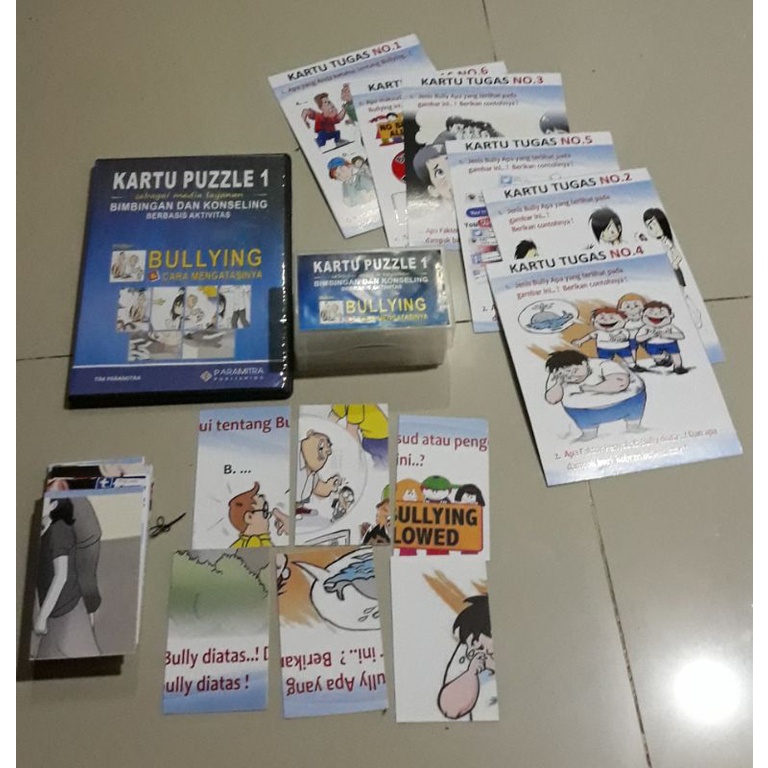 Jual Media kartu puzzle 1 (stop bullying) | Shopee Indonesia