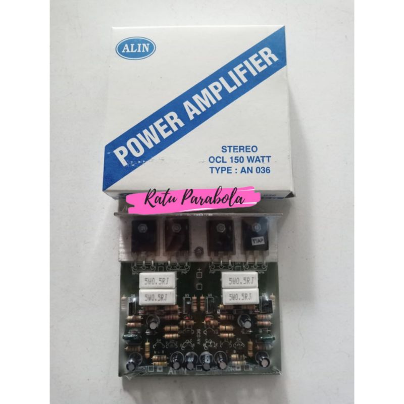 Jual Kit Power Amplifier OCL 150Watt SHOGUN + TR FINAL | Shopee Indonesia