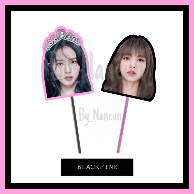 Jual Fan Face / Hand fan / Hand fan Blackpink / Kipas Wajah / Head fan ...
