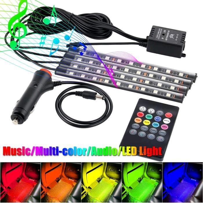Jual LAMPU KOLONG KABIN DASHBOARD FOOTSTEP LED RGB REMOTE MUSIC ...