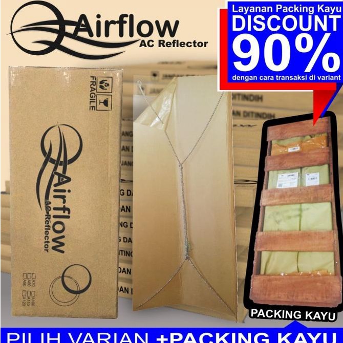 Jual Talang AC/AC Reflektor/AC Shield/Penahan Angin AC (1/2PK-3/4PK ...