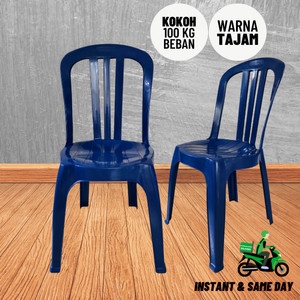 Jual Kursi | Bangku Plastik | Kursi Sandaran plastik murah - Biru ...