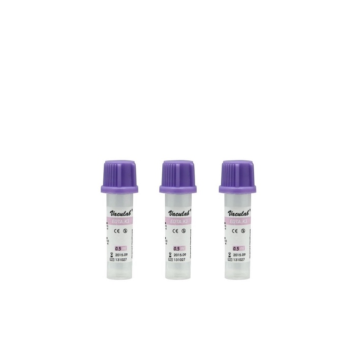 Jual Tabung Darah Vaculab EDTA Micro Tube 0,5cc OneLab OneMed OJ ...