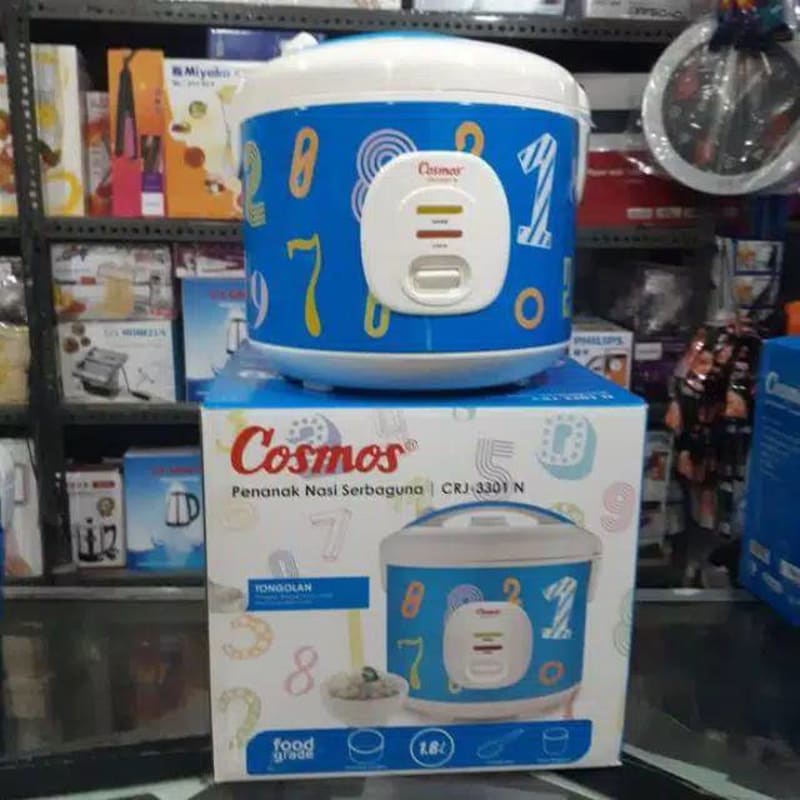Jual Magicom Cosmos 1,8 Liter Rice Cooker Cosmos J 3301 N Penghangat ...