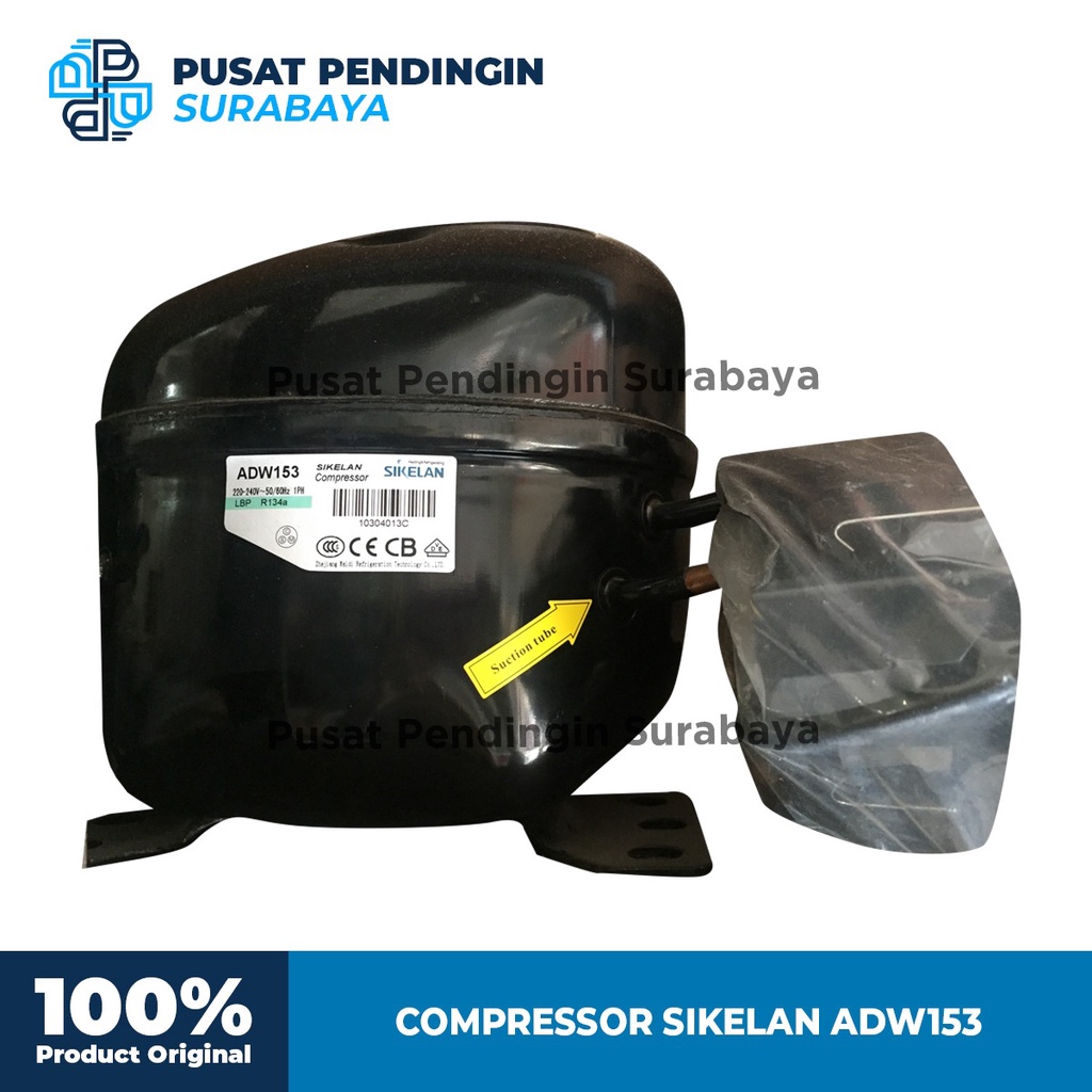 Jual Compresor sikelan ADW 153 - Jual compresor kulkas Sikelan ADW153 ...