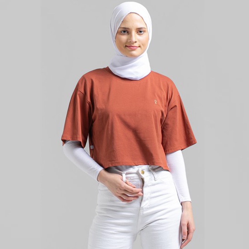 Jual Greenlight Kaos Crop Top T-Shirt Wanita 010922 | Shopee Indonesia