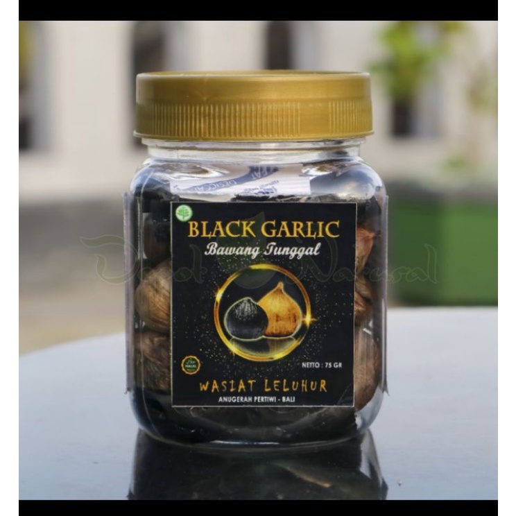 Jual Black Garlic ( Bawang tunggal ) super 125 gr | Shopee Indonesia