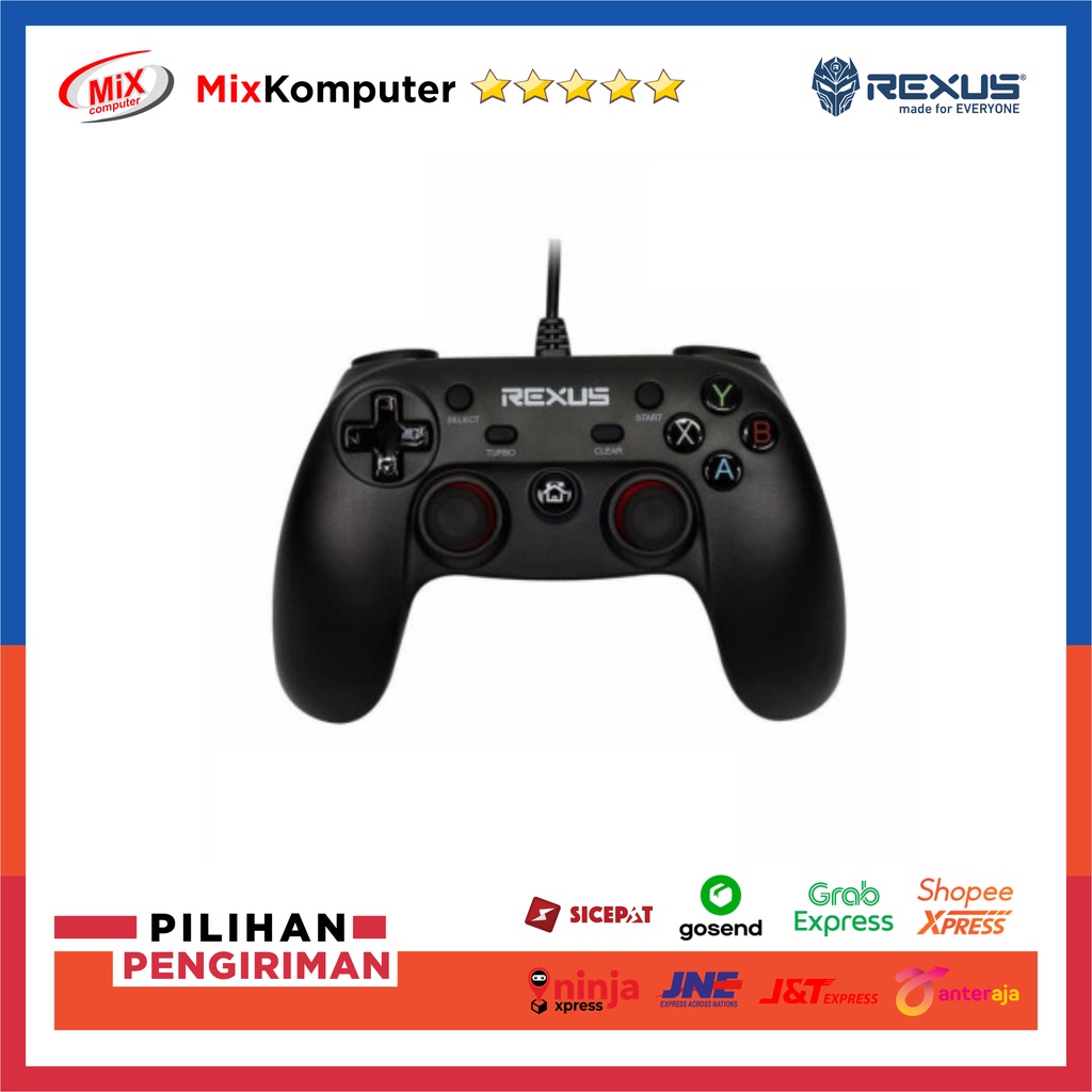 Jual Rexus Gladius GX1 Gaming Gamepad Controller | Shopee Indonesia