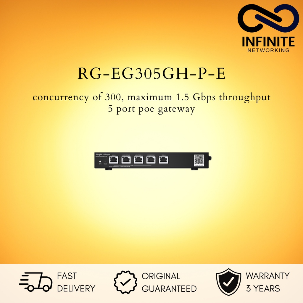 Jual Ruijie Reyee RG-EG305GH-P-E High Performance Cloud Managed PoE ...