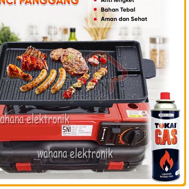 Jual ⅎ Paket Barbeque/BBQ Set Kompor Portable free Tas + BBQ Grill ...
