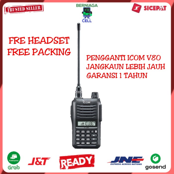 Jual HT ICOM V86 IC V-86 GARANSI 1 TAHUN MADE IN JAPAN | Shopee Indonesia