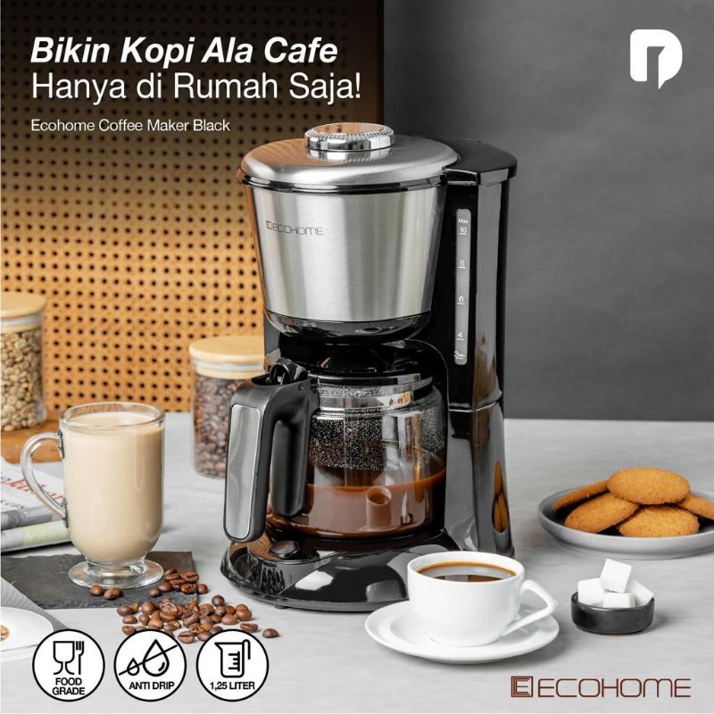 Jual Mesin Kopi Ecohome Coffee Maker | Shopee Indonesia