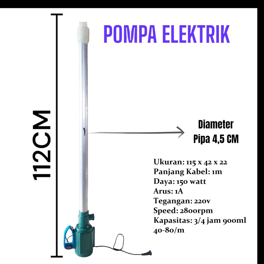 Jual Electric Oil Pump Pompa Oli Drum Elektrik Minyak Solar Bahan Kimia ...