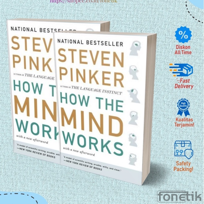 Jual [New] How the Mind Works by Steven Pinker (English Version ...