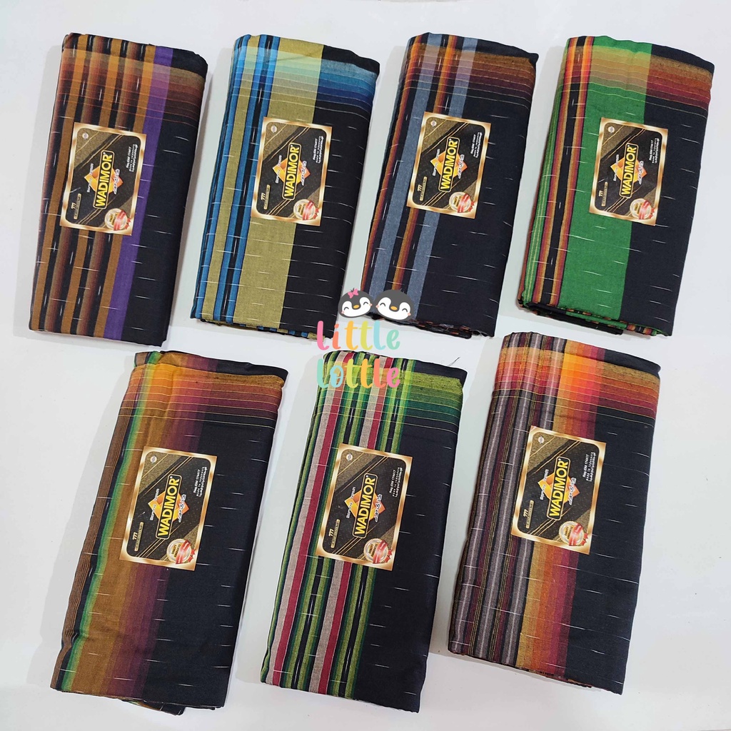 Jual [CUCI GUDANG] Sarung Pria Wadimor Tenun Hujan Gerimis 777 Tiga ...