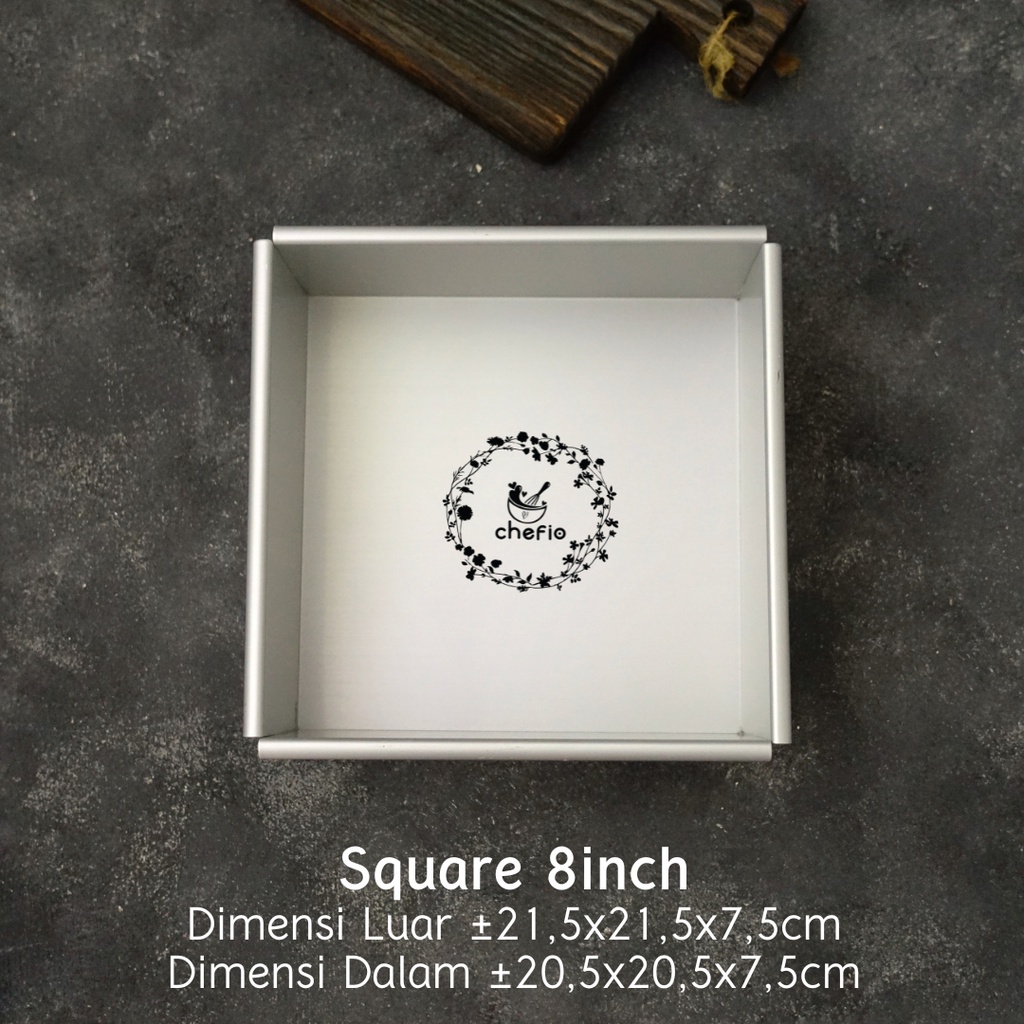 Jual Loyang Aluminium Kotak Loyang Bundar Tebal Kue Lapis Legit Cake ...