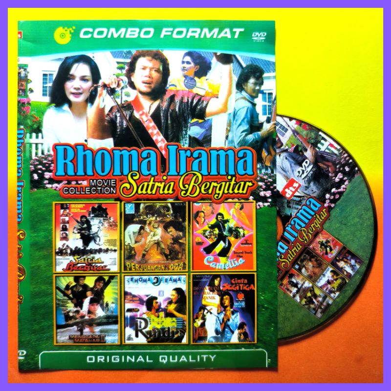 Jual Kaset Film Indonesia Jadul Lawas Koleksi Rhoma Irama Seleksi Satria Bergitar Pilihan ...