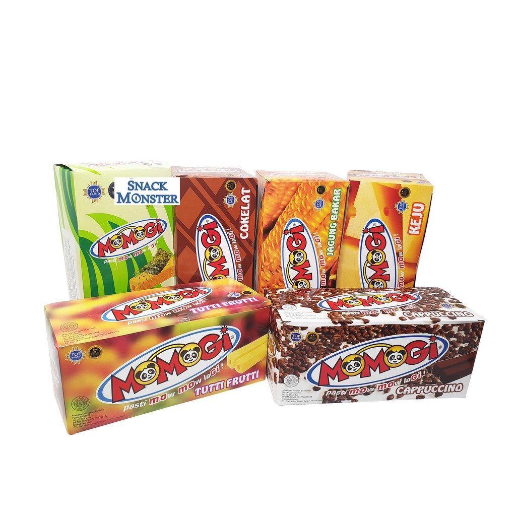 Jual Momogi Stick Snack Extrudat - Isi 20 bks | Shopee Indonesia