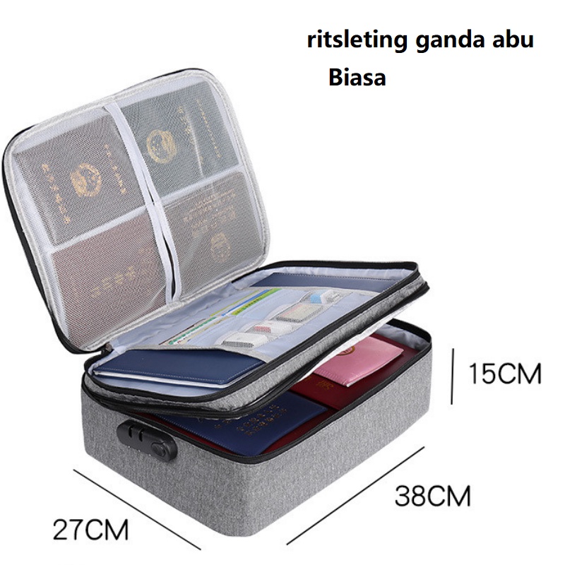 Jual tas penyimpan dokumen tas dokumen F4 tas file dokumen besar tas ...