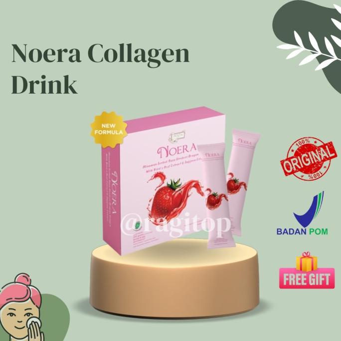 Jual [1BOX isi 15 sachet] NOERA COLLAGEN DRINK MINUMAN PEMUTIH | Shopee ...