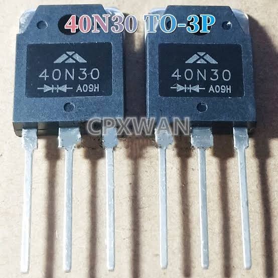 Jual 40N30 4030 4ON3O Dioda Las 40A 300V To-3p Transistor Mosfet Diode ...