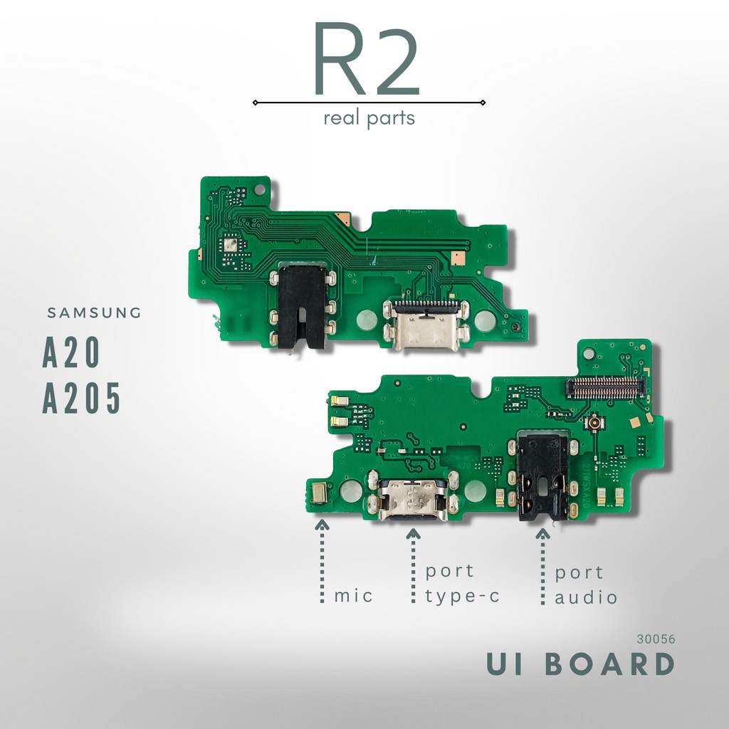 Jual Papan Board UI SAMSUNG A20 A205 Flexible Charger Cas Mic HF ...