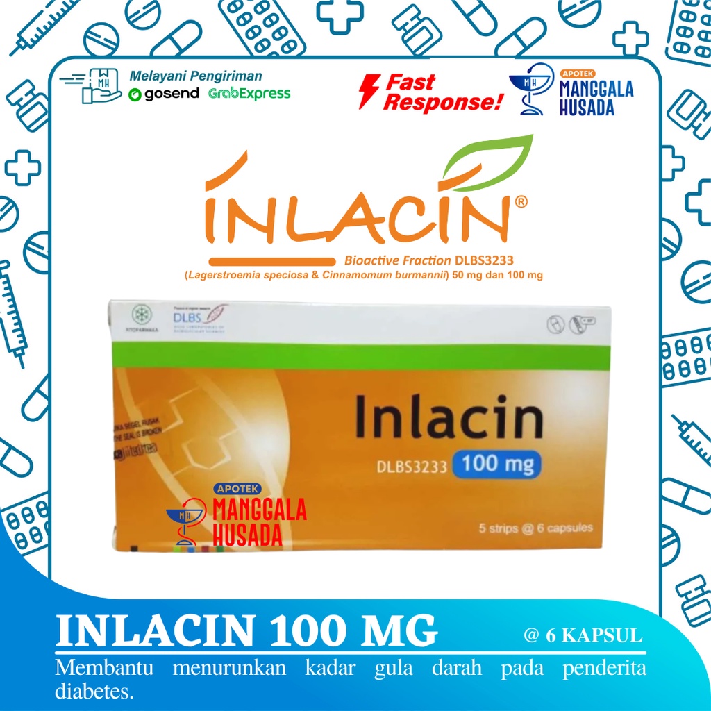 Jual INLACIN 100 MG PER STRIP @ 6 KAPSUL | Shopee Indonesia