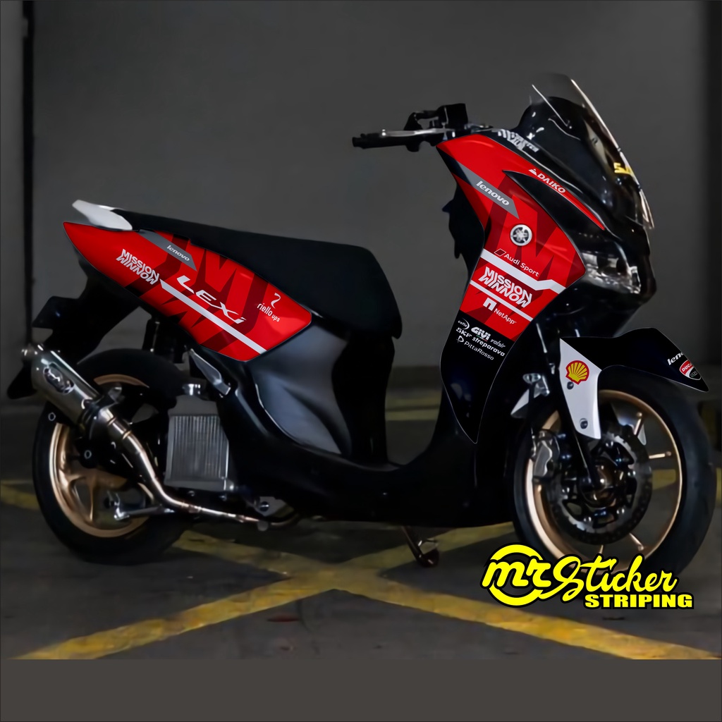 Jual Decal Sticker Lexi 125 Fullbody-Dekal stiker yamaha lexi motif ...