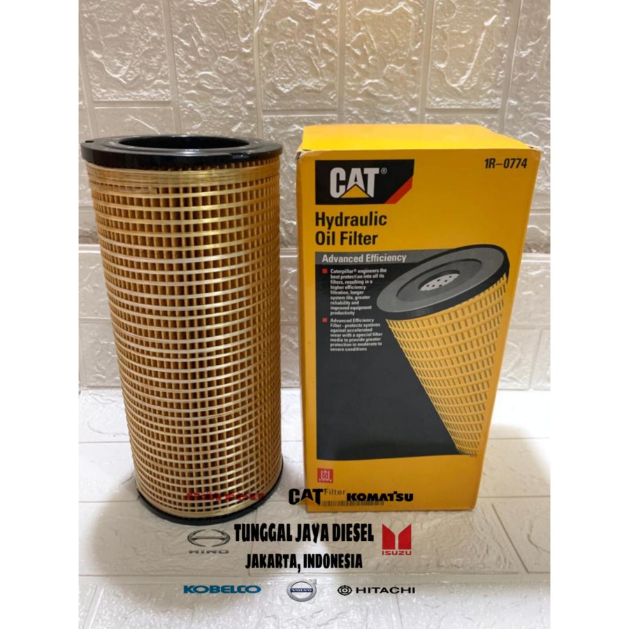 Jual Hydraulic Oil Filter 1R-0774 1R0774 1R 0774 Filter Oli Hidrolik ...