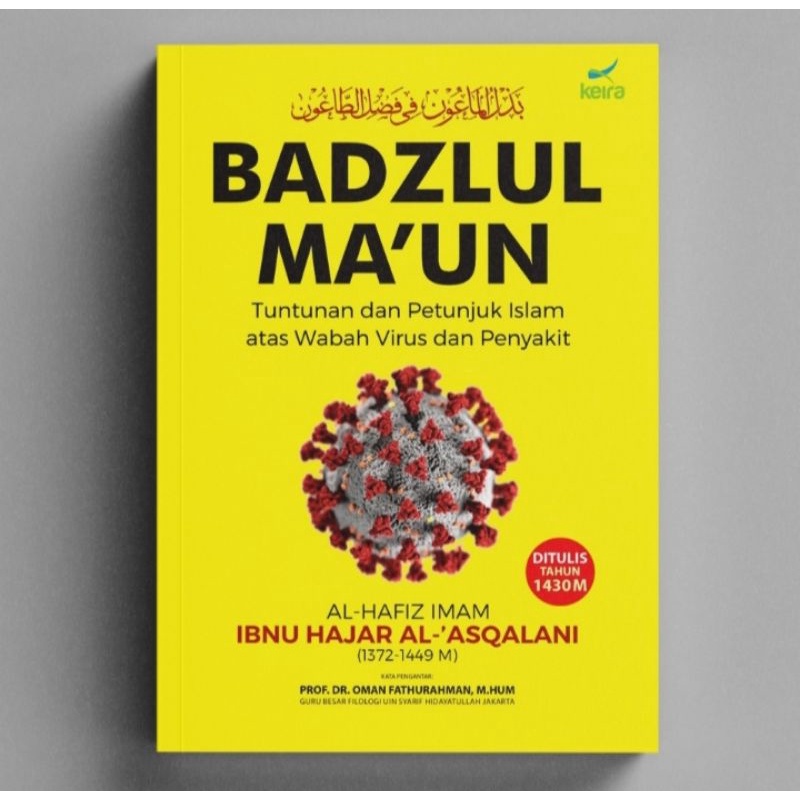 Jual ORI buku BADZLUL MA'UN tuntunan dan petunjuk Islam dalam wabah virus dan penyakit edisi ...
