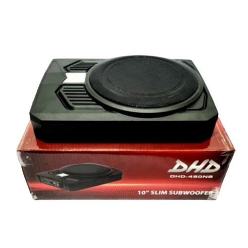 Jual Subwoofer Slim Kolong Underseat 10 Inch DHD-450NB Aktif SUBWOOFER ...