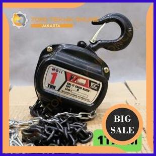 Jual tools WILLFRED 1 TON x 5 M Chain Block Chain Hoist Katrol rantai ...