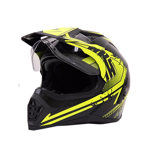 Jual helem mtx YF-N5 MTX GRAPHIC FLUO helem cross helem supermoto ...