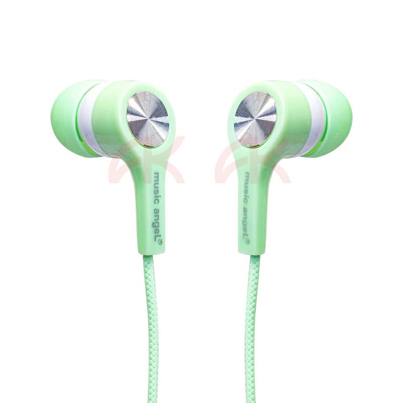 Jual JS HEADSET MUSIC ANGEL EXTRA BASS / HANDSFREE/EARPHONE/HF MACARON ...