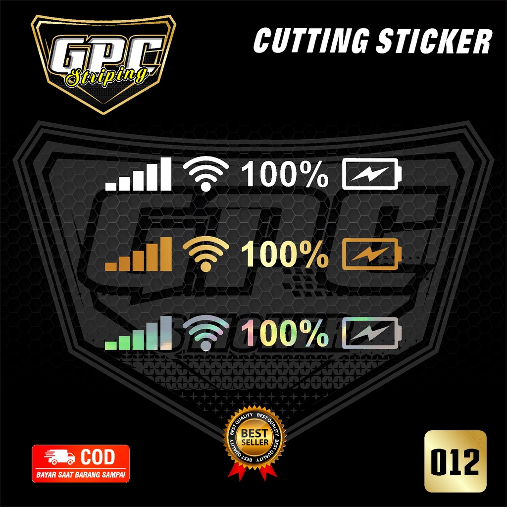 Jual Cutting Sticker Signal Sticker Motor Viral Kualitas Terbaik ...