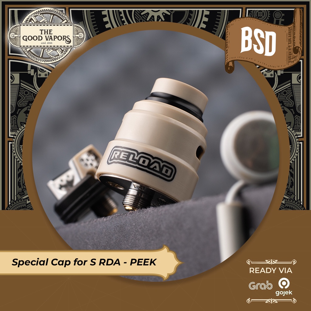 Jual Reload S RDA Special Cap PEEK by Reload Vapor USA | Shopee Indonesia