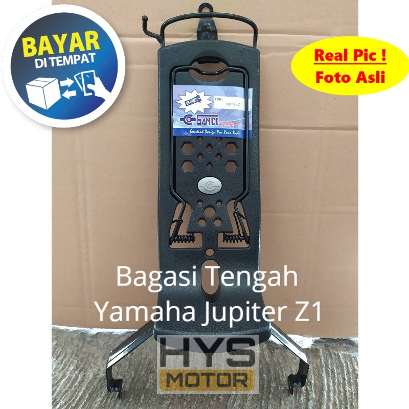 Jual [COD] Bagasi Tengah Jupiter Z1 - Penjepit Barang Variasi Aksesoris Motor Yamaha Bahan Besi ...