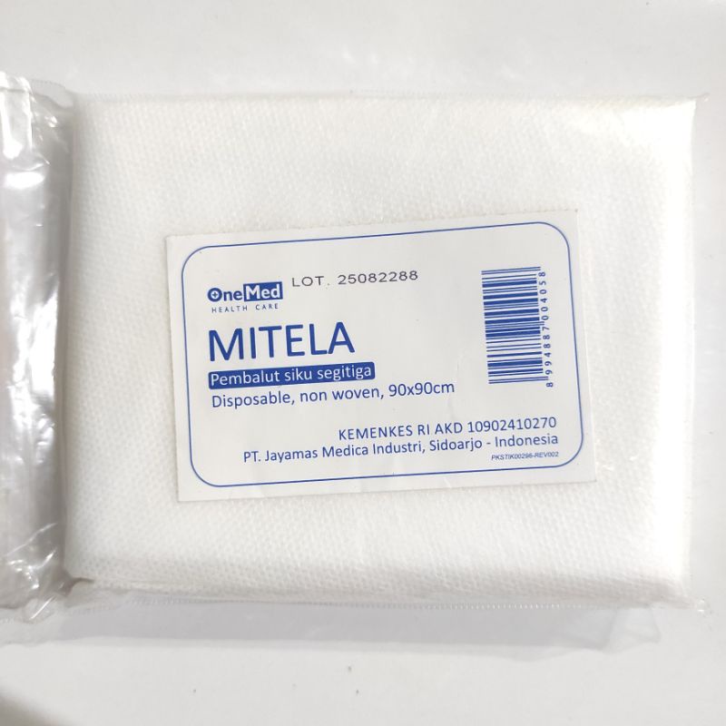 Jual Mitela one med/ pembalut siku/ kain segitiga onemed disposible dan ...
