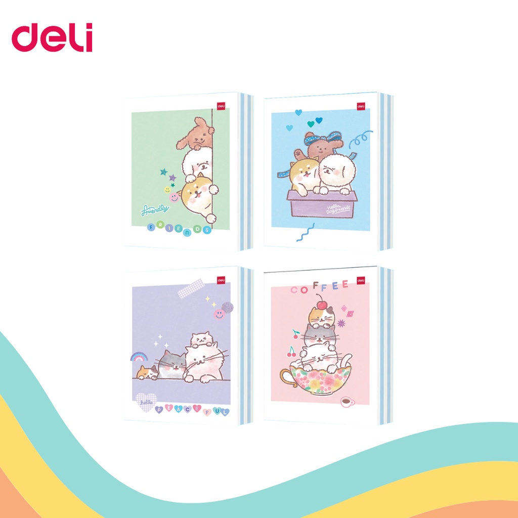 Jual BUKU TULIS BOXY DELI 42 (1 PACK) | Shopee Indonesia