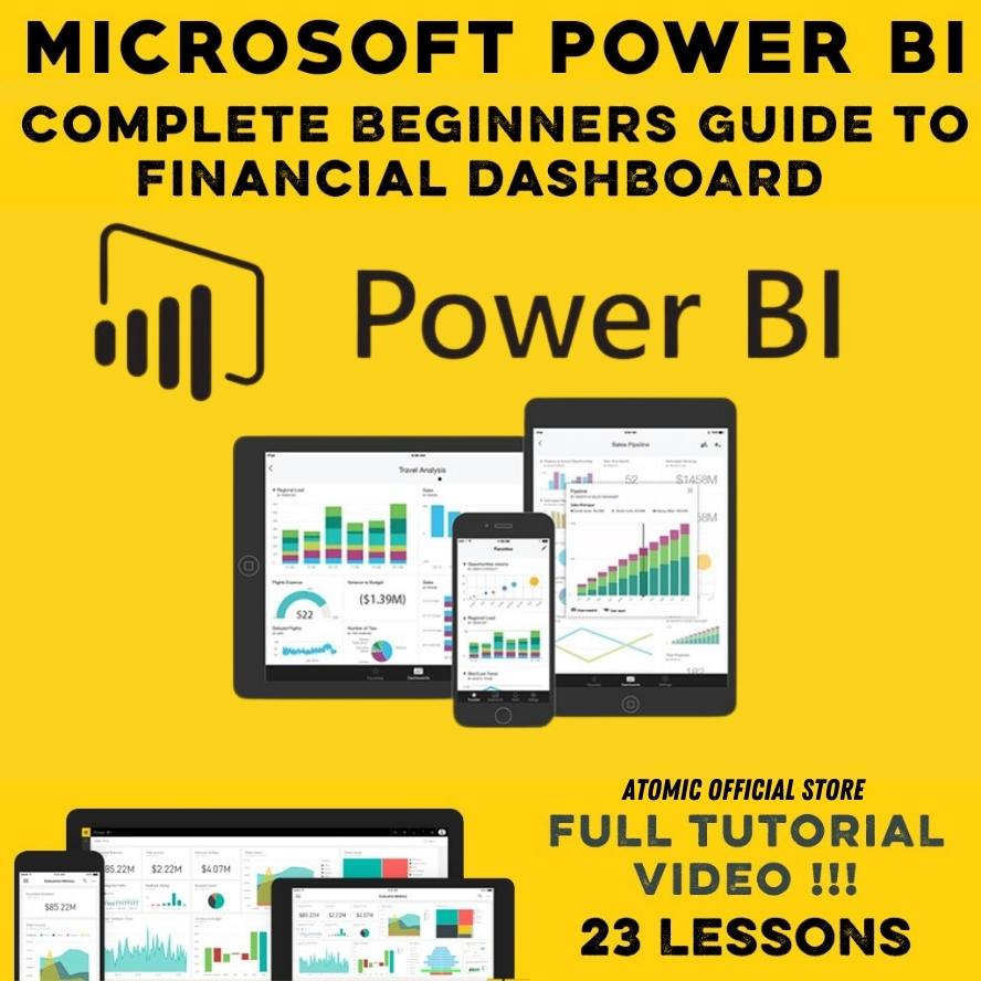 Jual NS PROMO [COURSE] Microsoft Power BI - Complete Beginners Guide to ...