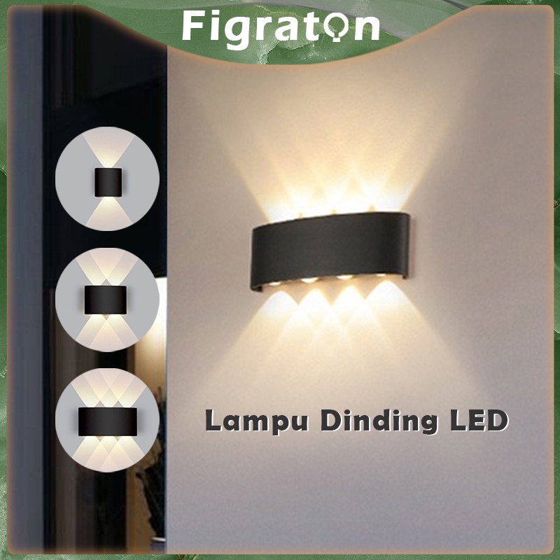 Jual Lampu dinding outdoor minimalis 2/4/6 Heads lampu taman lampu IP65 ...