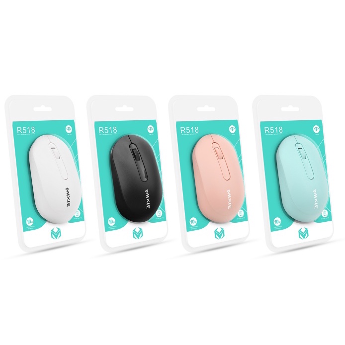 Jual Mouse Wireless Optical USB 2.4Ghz Distance 10m - R518 | Shopee ...