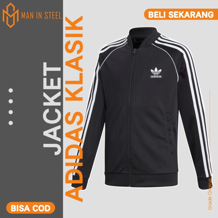 Jual Jata Jaket Tracktop Jacket Track Top Sweter Olahraga Adidas Grade Original | Shopee Indonesia