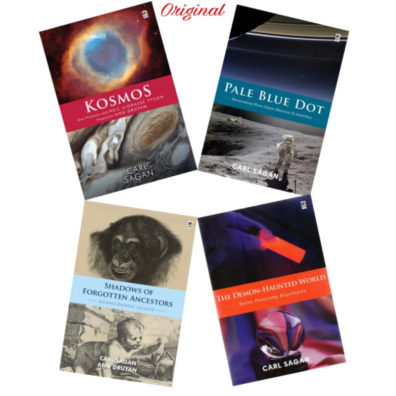 Jual Buku Pale Blue Dot The Demon Haunted World & Kosmos Shadows of ...