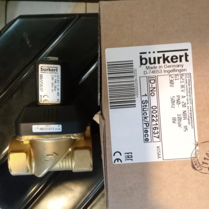 Jual Solenoid Valve Burkert 6213Ev A 20 Nbr Ms G1 Ac220V | Shopee Indonesia